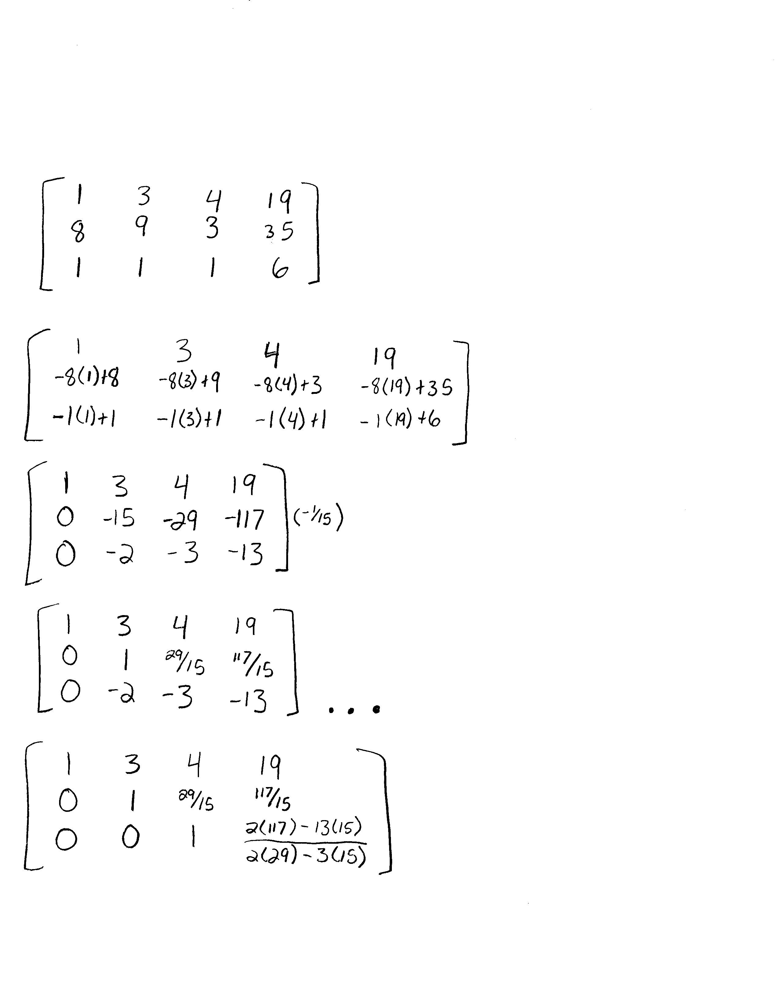 Class Notes for June 30 - July 3